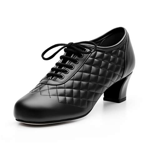 Premium Photo Jazz Quilted Dance Shoes