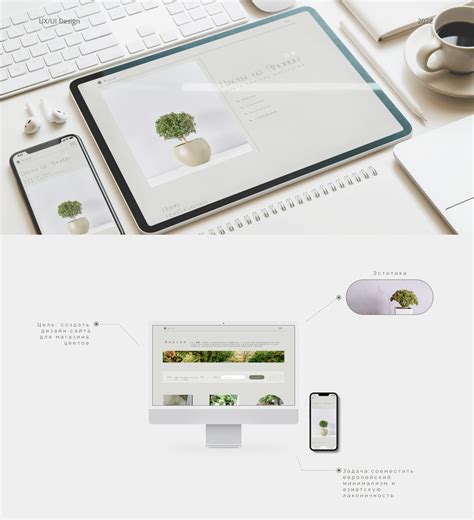 Дизайн сайта магазина цветов On Behance