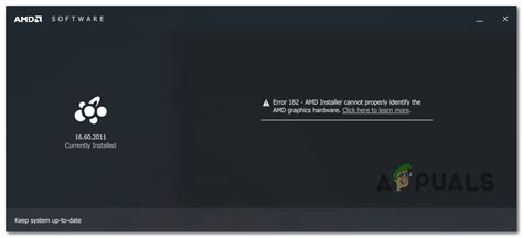 How To Fix Amd Driver Error 182