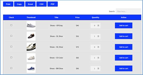 8 Best Woocommerce Product Tables Plugins For Easy Shopping With Video Learnwoo