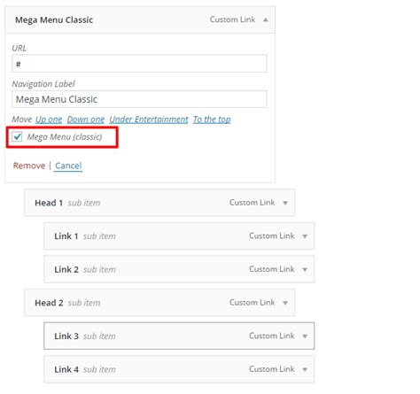 Navigation Menu Setup Opinion Wordpress Theme Documentation Meks