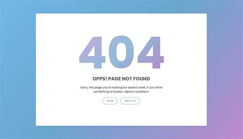 Custom 404 Error Page Design Using Html And Css