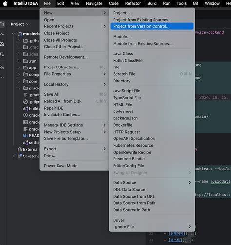 인텔리제이 Git Clone