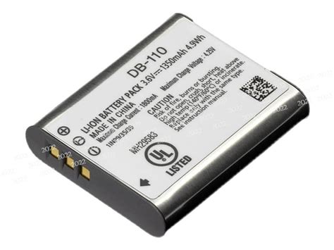 Ricoh Db 110 Replacement Battery Shop