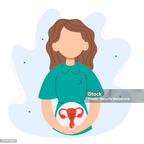 여성 부인과 문제 불임 자궁 내막증 개념 벡터 일러스트 레이 션 자궁내막증에 대한 스톡 벡터 아트 및 기타 이미지 자궁내막증