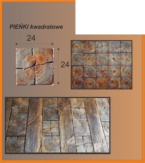 Deska Betonowa Imitacja Drewna Betonowe Drewno NA WYMIAR Kraków