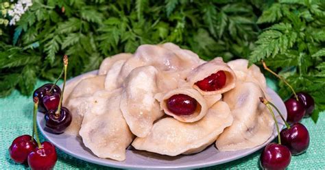 Вареники С Вишней Рецепт Классический Пошаговый Фото —