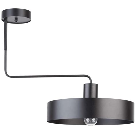 Plafon LAMPA Sufitowa VASCO 31549 Sigma Czarna MLAMP Pl
