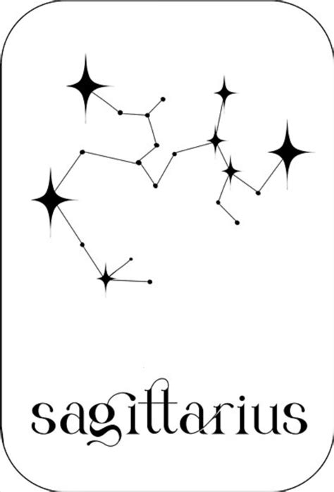 Sagittarius Constellation By Lucrezia Trebbi