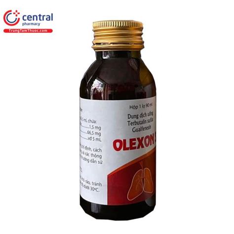 [chÍnh HÃng] Thuốc Olexon S Điều Trị Ho Và Khó Thở