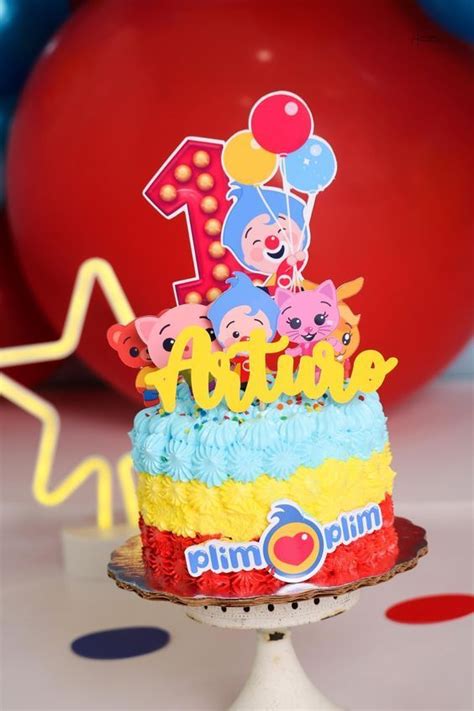 15 Originales Pasteles De Plim Plim Para Fiesta