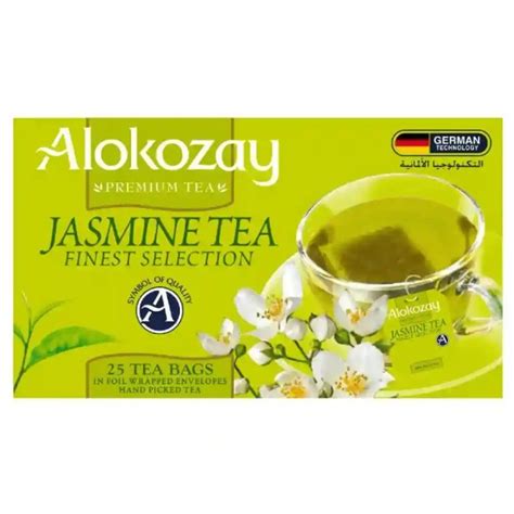 Alokozay Jasmine Tea 25 Tea Bags Julnar Llc 1 Office Supply