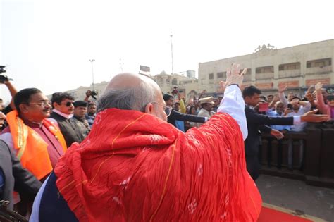 Photographs Honble Home Minister Shri Amit Shah Visit Shree