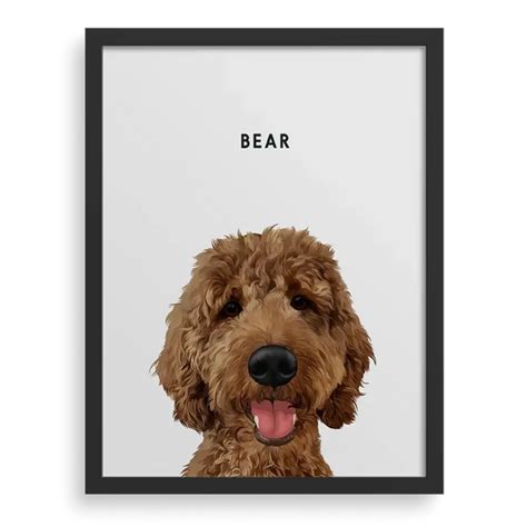 Paw Pixie Custom Pet Portraits Dog Artwork And Memorial Plush