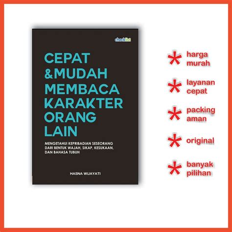 Jual BUKU MOTIVASI CEPAT DAN MUDAH MEMBACA KARAKTER ORANG LAIN