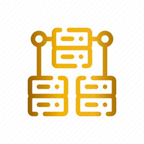 Database Data Server Center Storage Networking Icon Download On