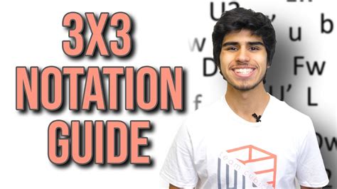 3x3 Notation Guide Featuring Patrick Ponce Youtube