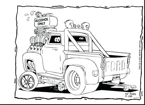 Free Hot Rod Coloring Pages At Getcolorings Free Printable