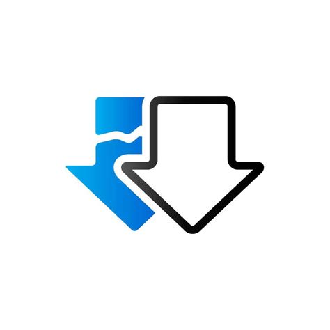 Download Arrow Icon In Duo Tone Color Broken Resume Retrieve 38031765