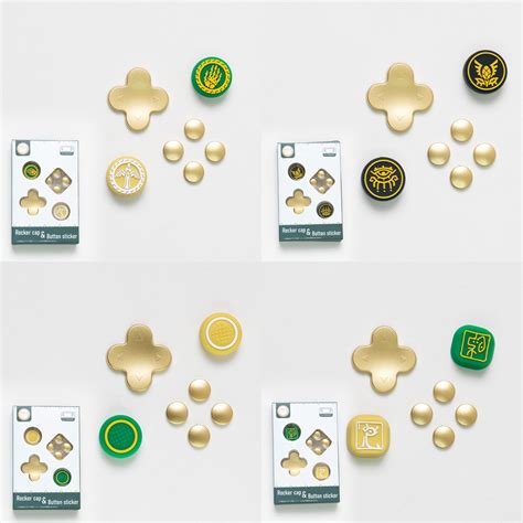 Zelda Tears Of The Kingdom D Pad Move Direction Key Cross ABXY X Button Sticker Joystick Thumb