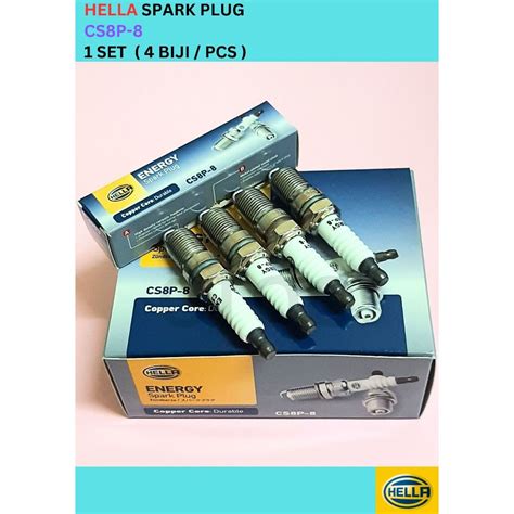 Hella Spark Plug Saga Blm Fl Flx Waja Campro Exora Cps Preve Cps