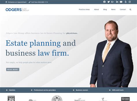 21 Best Estate Planning Law Firm Websites Zahavian Legal Marketing
