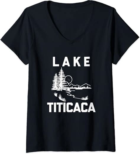 Womens Lake Titicaca T Shirt Funny Saying Sarcastic Novelty