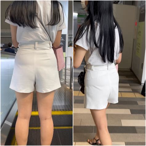 【再販商品です】 【4k・高画質】no 208「お尻周りは真っ白 タイトな洋服に身を包んだ綺麗なモデル達」