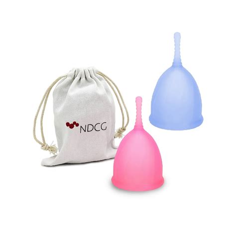 Менструальная чаша NDCG Comfort Cup 2 шт M Blue + L Pink купить по цене ...