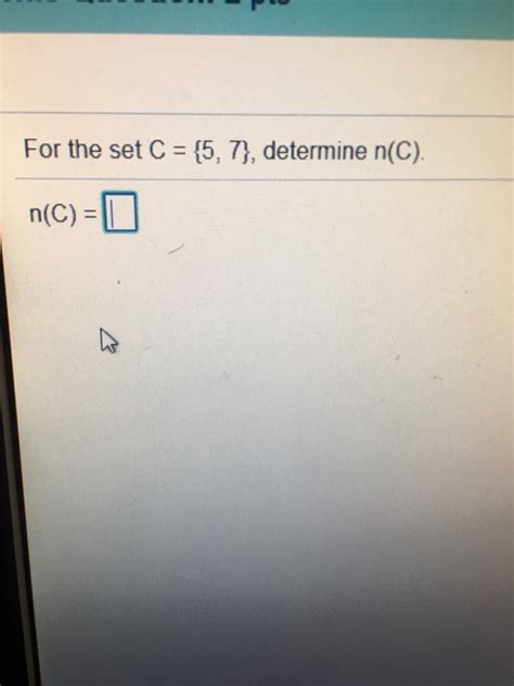Solved For The Set D 2 4 6 Determine N D N D For Chegg Com