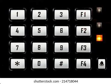 Digital Keypad Keyboard Dialer Access Vector Stock Vector Royalty Free Shutterstock