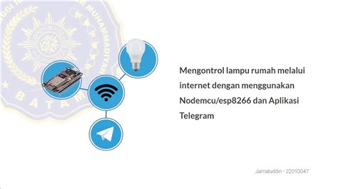 Kontrol Lampu Dengan Telegram Bot Menggunakan Nodemcuesp8266 Youtube