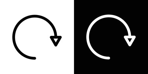 Refresh Icon Set 46029554 Vector Art At Vecteezy