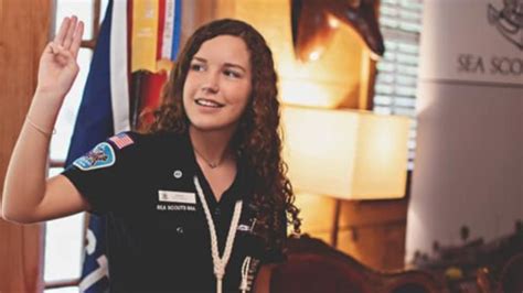 Aven Alexander Will Be The 2020 2021 National Sea Scout Boatswain