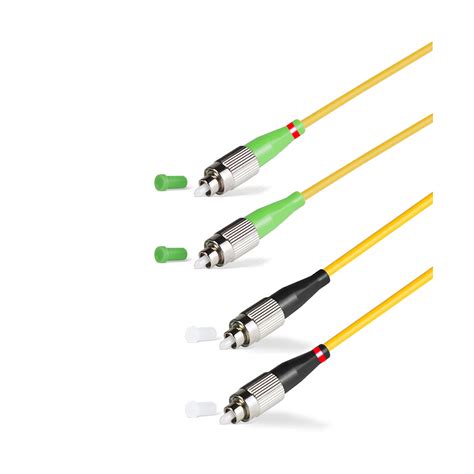 Патч Корд Оптоволоконный FC/UPC-FC/APC SM 9/125 Duplex 2.0мм 1 м - оптом