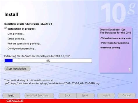 Oracle Base Oracle 10g Rac On Linux Using Vmware Server