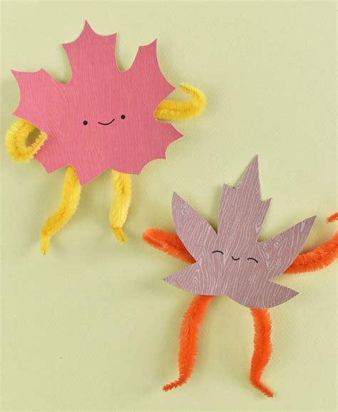 Playful Posable Leaf Sprites Handmade Charlotte