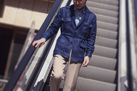 jacket 亚麻猎装夹克Safari Jacket NHO2男装定制
