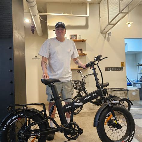 전기자전거 전동킥보드 전동스쿠터 전문 모토벨로 모토벨로 홍대직영점과 함께하는 모토벨로출고샷 📸 프로페셔널한 전기자전거 모토벨로 Tx8 프로3 와 고객님께서