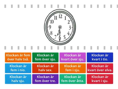 Klockan5 Find The Match