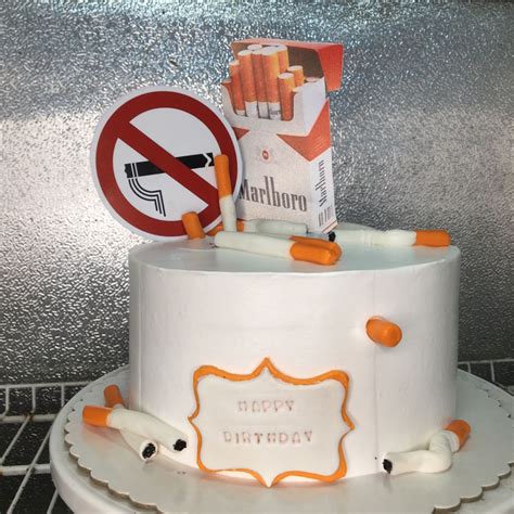Creative Cake For Smokers Funny Birthday Cake Ideas Unique Birthday