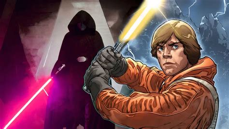 Luke Skywalker Faces The Biggest Test Of His Yellow Lightsaber Era Harnessing The Dark Side
