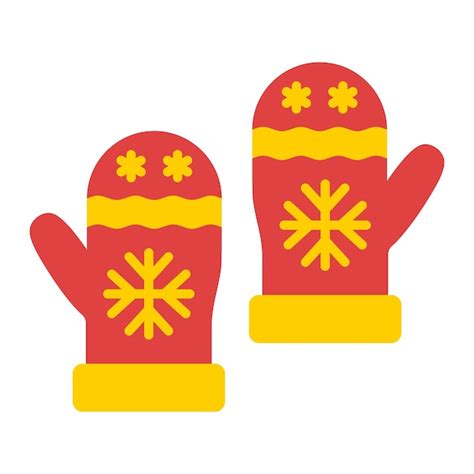 Premium Vector Mitten Icon