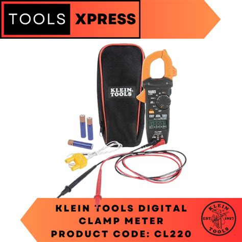 Klein Tools Clamp Meter 400a [cl220] Lazada Ph