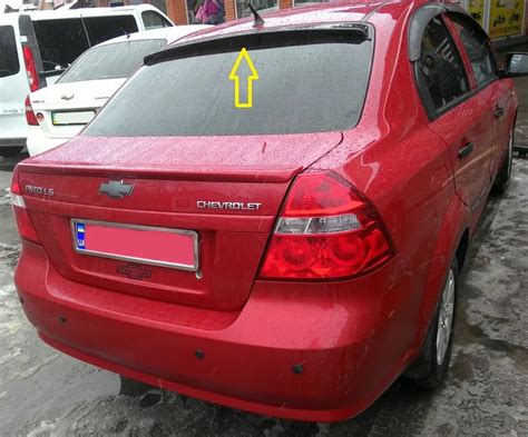 Дефлектор Заднего Стекла Chevrolet Aveo ІІІ, Vida (T250) Сед 2006-2012 ...