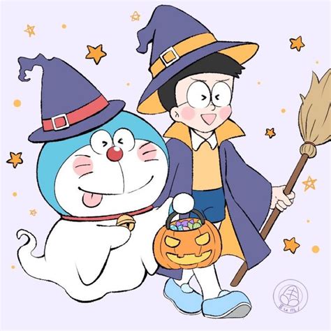 Pin By Sinash Begum On Halloween Doraemon Hear Cat Catfight