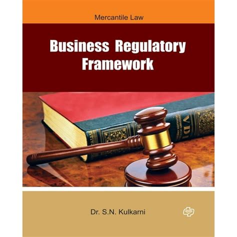 Business Regulatory Framework Paperback