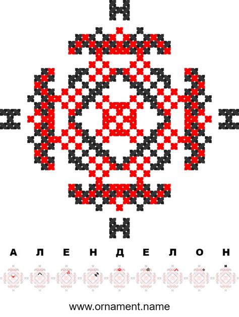 Ален Делон Імя закодоване у вишиванку орнамент вишиванка іменний орнамент орнамент з ім