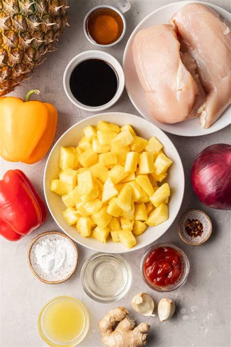 Sheet Pan Hawaiian Chicken Erin Lives Whole