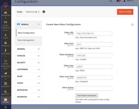 Odoo SAAS Bridge For Magento 2 WebKul